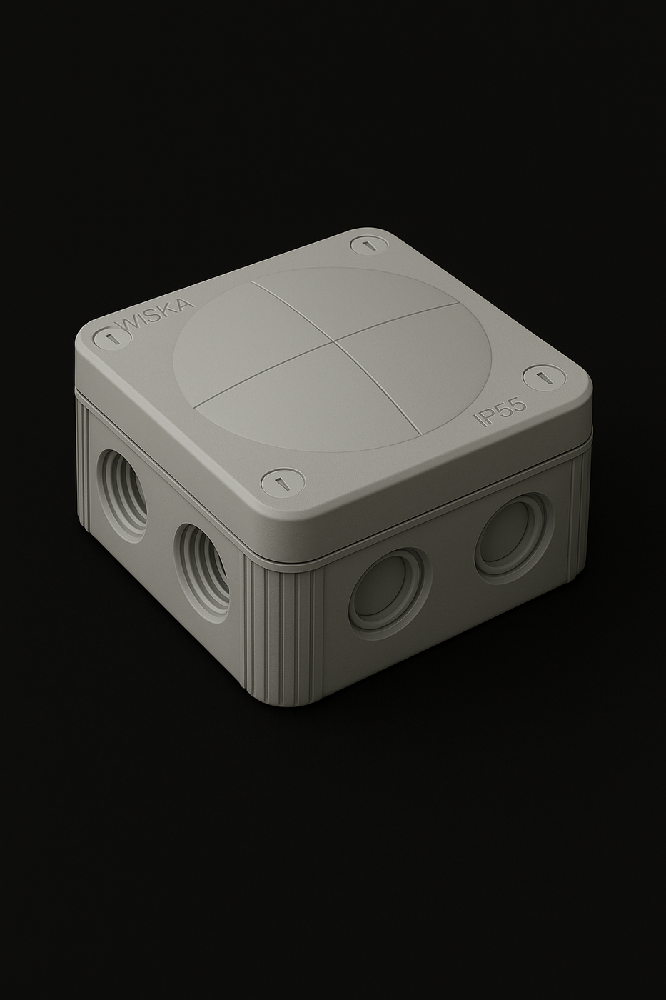 Empty Junction Box (85 x 85 x 51 mm) — Cable Glands UK