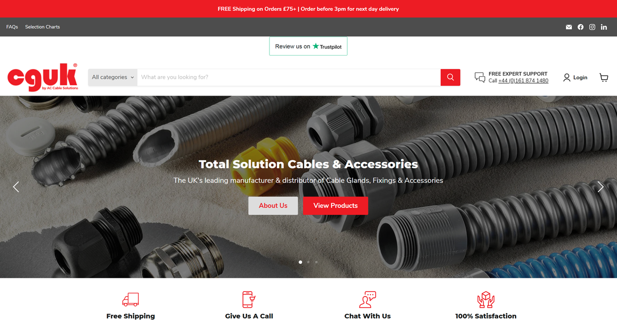 Cable Gland Selection Charts | Find the Right Size & Type Fast — Cable Glands UK
