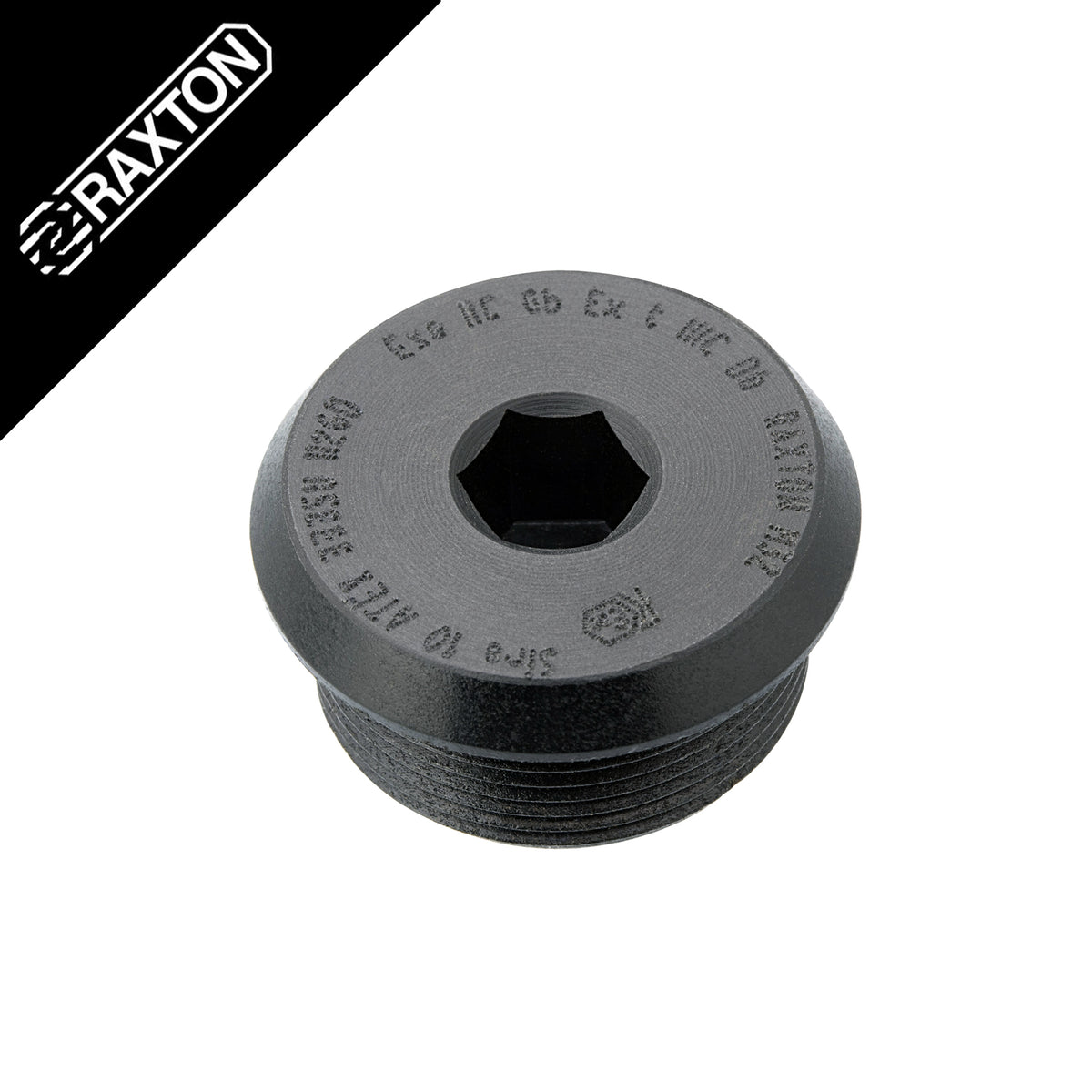 Eaton Raxton Nylon Dome-Head Allen-Key Stopping Plug (Ex) — Cable Glands UK