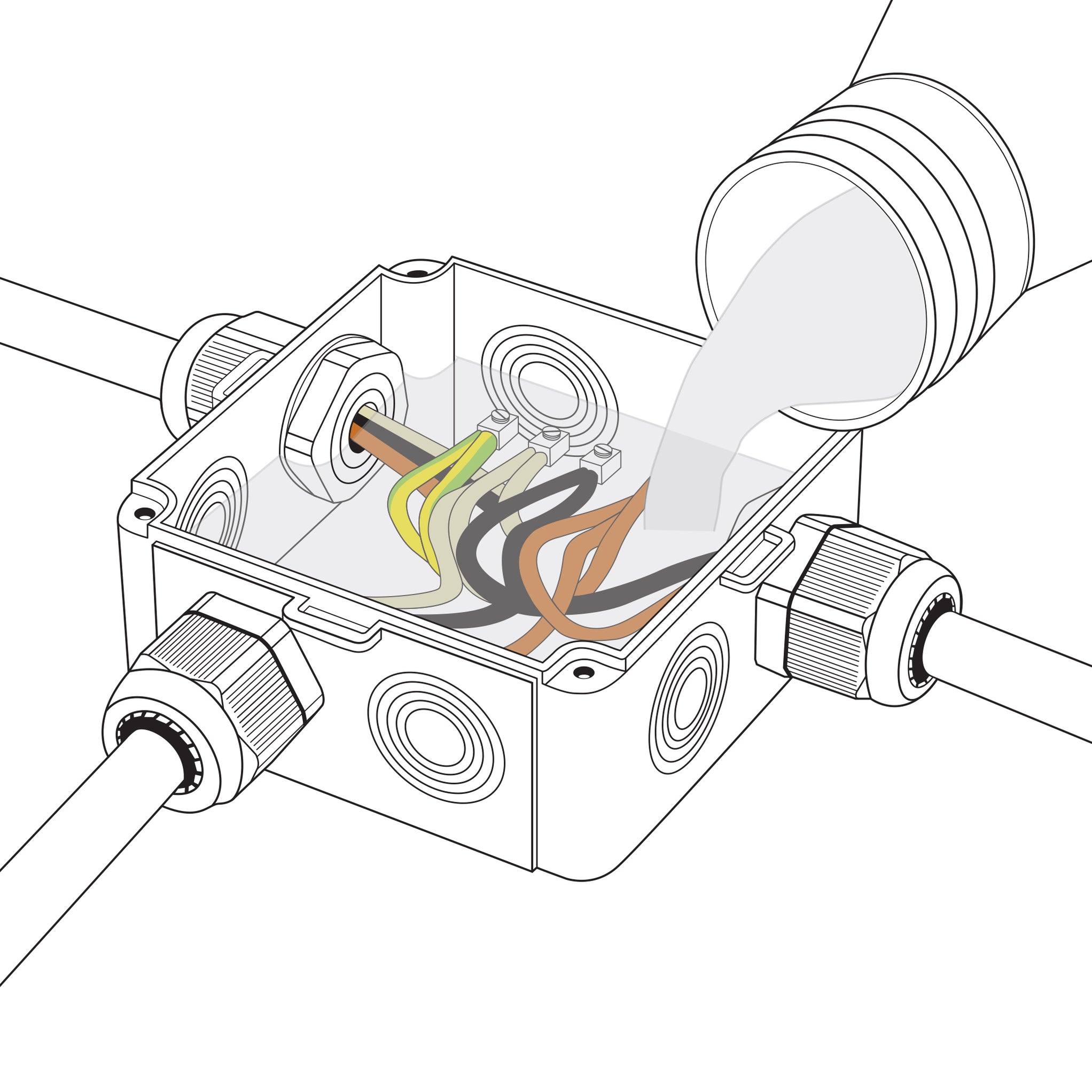 Shake'N'Fill Re-Enterable Clear Gel | Electrical Insulating Resin ...